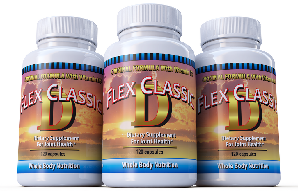 3 Flex D Classic Joint Supplement All-Natural Cox-2 Inhibitor with Ric ...
